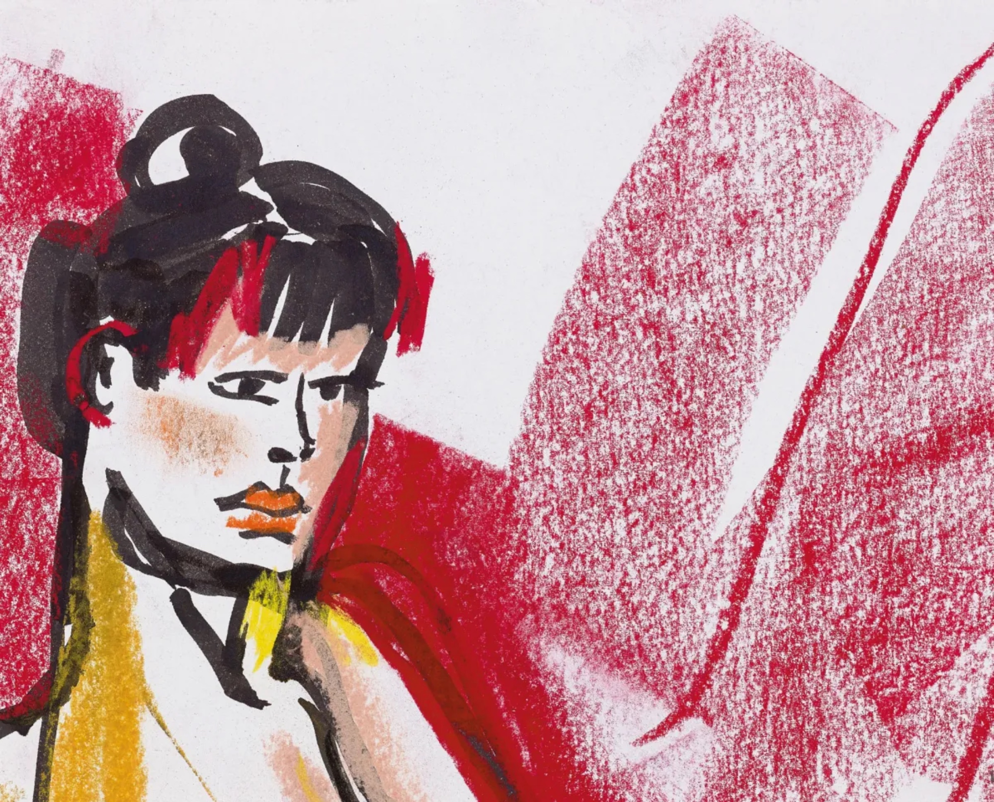 Portrait, Paulina [Japanese style] - Nurit Manor